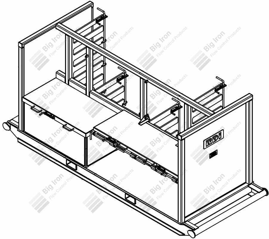 Skid - Pipe Rack - 3 In Fig 1502/602 – Big Iron Flow Control Products